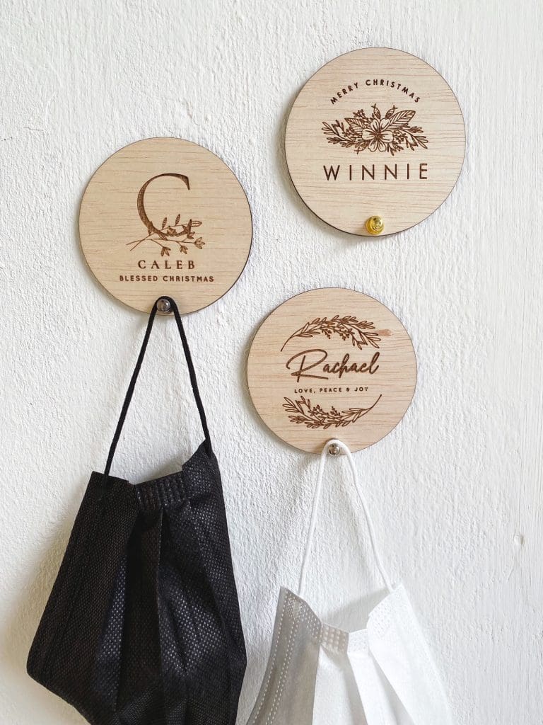 Personalized Key/Mask Individual Holder - Ohfriday!