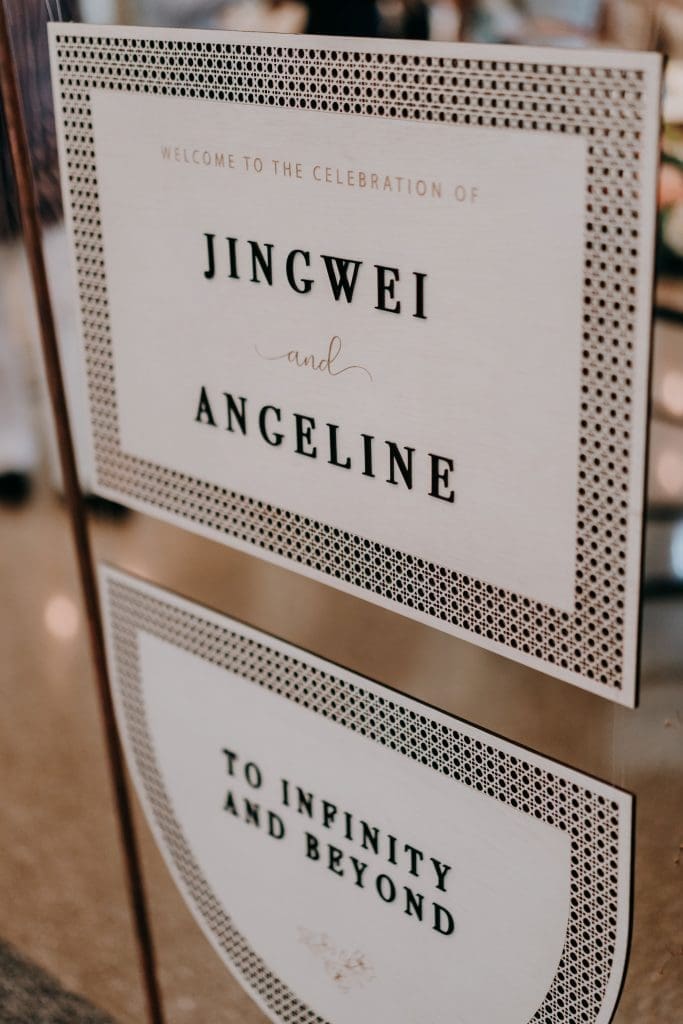 Rattan Style Signage Board - Ohfriday!