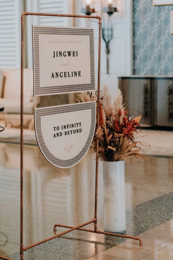 Rattan Style Signage Board - Ohfriday!