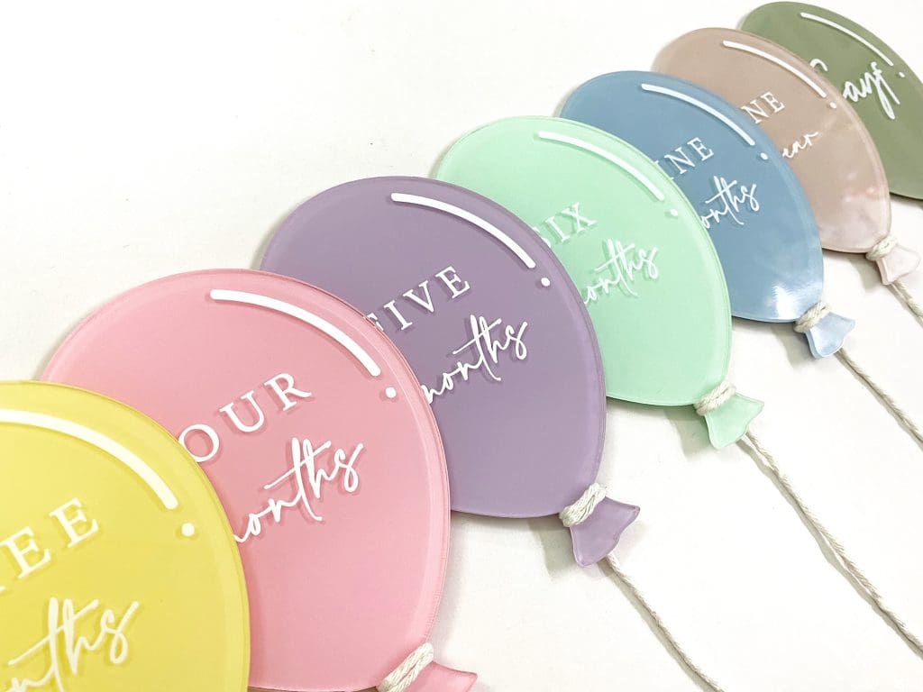 Acrylic Balloon Wall Plaque - Ohfriday!