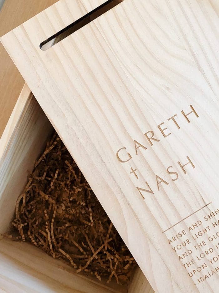 Wedding Ang Bao Memory Box - Ohfriday!