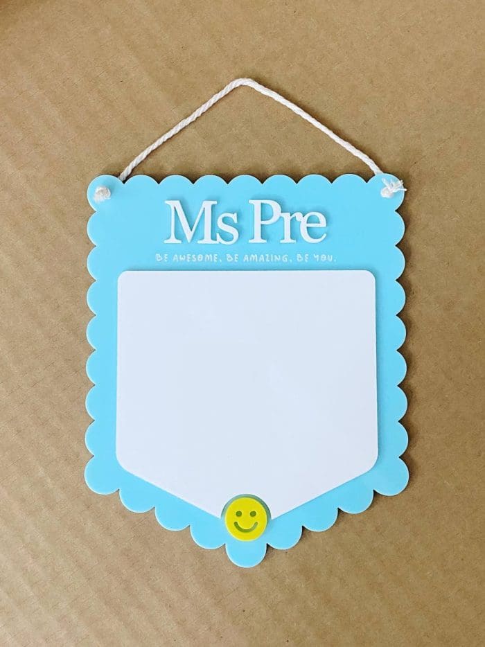 Custom Flag Erase Board - Ohfriday!