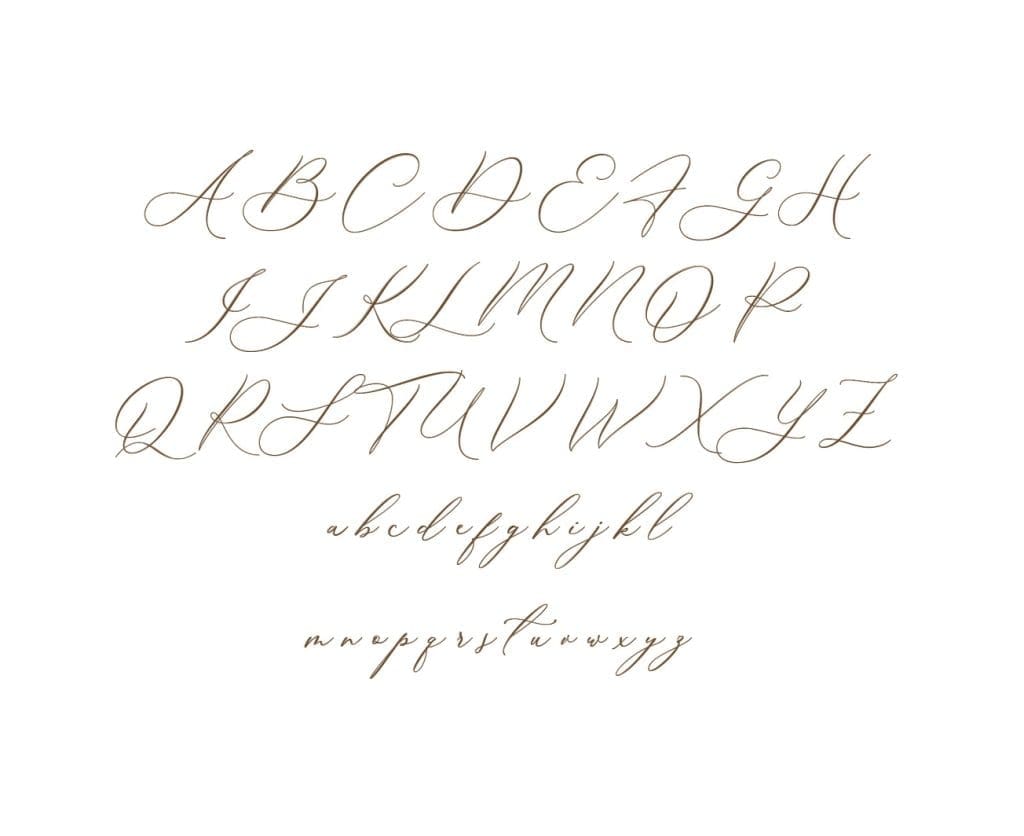 Calligraphy Name Coaster - Ohfriday!