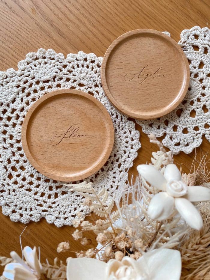 Calligraphy Name Coaster - Ohfriday!