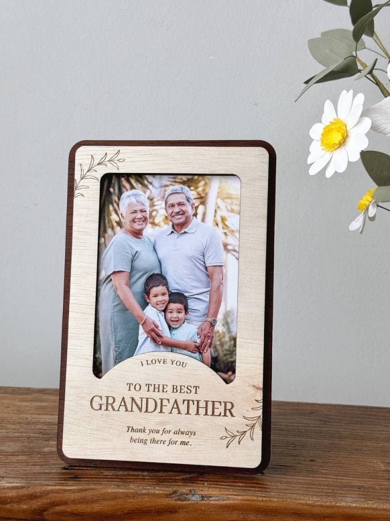 Evergreen Portrait Photo Frame (2 sizes) - Ohfriday!
